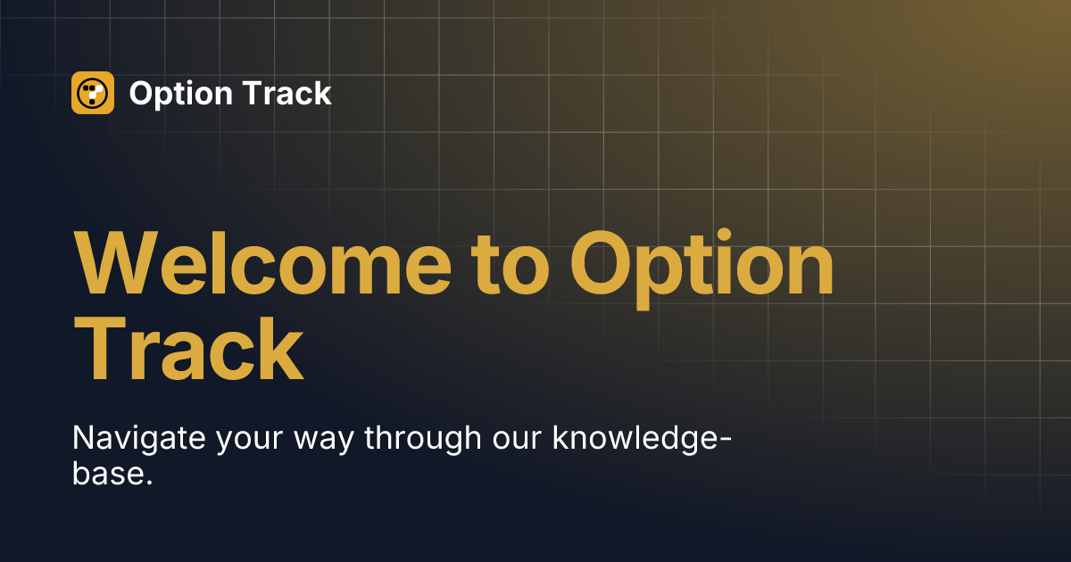 Welcome to Option Track | Option Track